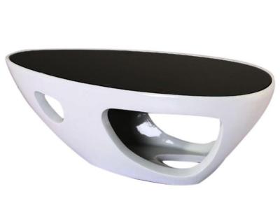 China Modern Leisure Fiberglass living room coffe table hotel tea end table for sale