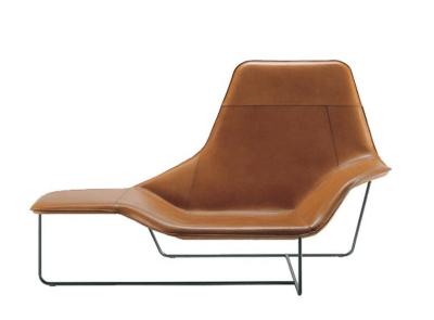 China Creative Designer furniture Leisure living room lobby chair hotel Chaise lounge chair for sale