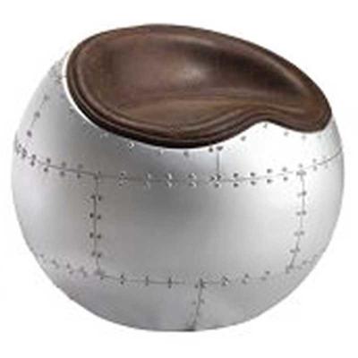 China Hot sale Vintage fiberglass aluminum ball apple chair for sale