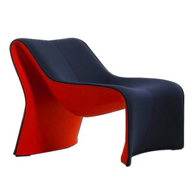 China Chaise Lounge chair Single Unique shape Velvet Sofa Chair Fabric Sofa Leisure Accent Chair for sale