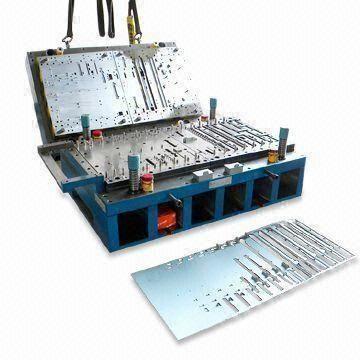 China Progressive Die Stamped Metal Stamped Parts For Sony Part / LED TV Frame for sale