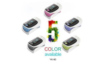 China Fingertip Pulse Oximeter,Dual color OLED display with 4 directions,5 colors available for sale