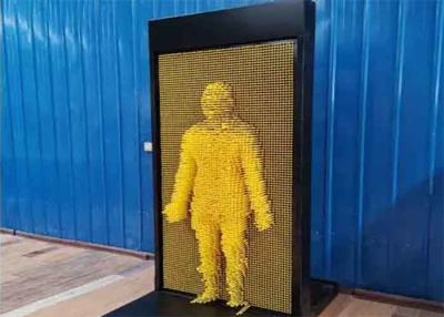 China Naald Pin Life Size Pin Wall voor Vermaak Art Board Steel Frame Te koop