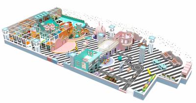 Cina Grande parco di divertimenti dell'attrezzatura di Pit Balls Soft Indoor Playground dello scorrevole in vendita