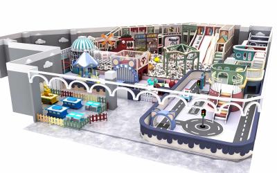 China Campo giochi morbido di divertimento di Playsetsindoor di divertimento del bambino dell'interno del campo da giuoco for sale