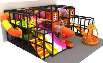 Cina attrezzatura di Maze Playground Kids Indoor Play di 75 ㎡ con lo scorrevole e la metropolitana rampicante in vendita