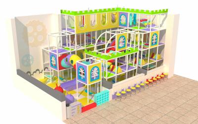 Cina Attrezzatura dell'interno del gioco dei bambini della giungla dell'unità di elaborazione affinchè bambini giochino in vendita