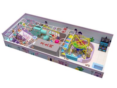 Cina Attrezzatura dell'interno del centro del gioco dei bambini dell'acciaio di tema di Macarons in vendita