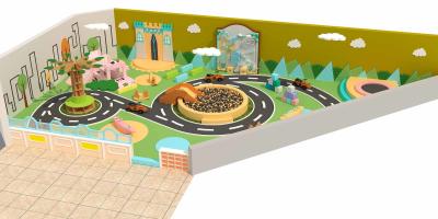 Cina Zona felice del gioco dell'attrezzatura del centro del partito del gioco del castello dei bambini dell'interno del campo da giuoco in vendita