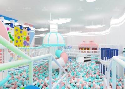 Cina Zona felice del gioco dell'attrezzatura del centro del partito del gioco del castello dei bambini dell'interno del campo da giuoco in vendita