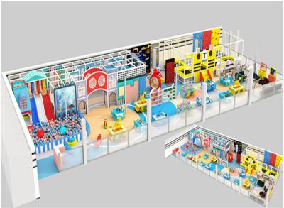 Cina Attrezzatura dell'interno molle di plastica del gioco per la fortificazione impertinente dei bambini in vendita
