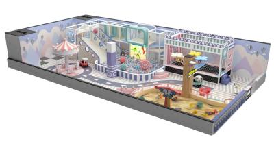Cina Dimensione su misura guardia dell'interno della schiuma del PVC dell'attrezzatura del gioco dei bambini commerciali in vendita