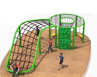 Cina Campo da giuoco all'aperto rampicante di pagina 6 del metallo della corda netta del supporto per il bambino in vendita