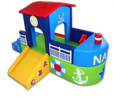 Cina Attrezzatura dell'interno del gioco della schiuma del PVC del gioco di forma della nave dell'attrezzatura molle del campo da giuoco in vendita