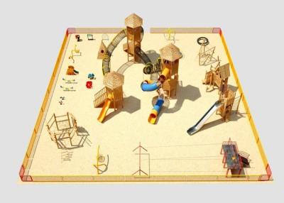 China De openlucht van het het OntwerpPretpark van de Douanespeelplaats Volwassenen van Playset Te koop