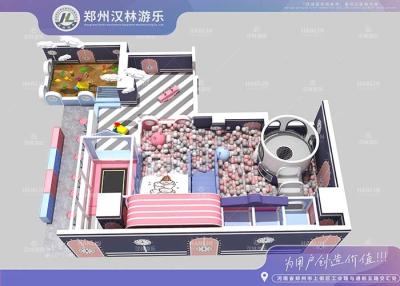 Cina Attrezzatura dell'interno su misura del campo da giuoco di Commerical per i bambini in vendita