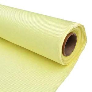 China Gele de Stof met hoge weerstand van Paragraaf Aramid Kevlar van 3000D 400g Te koop