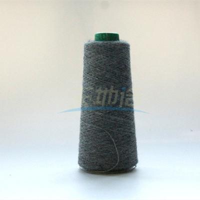 China Grey Modacrylic Cotton Yarn Flame Retrardant Yarn Ne24/2 for sale