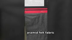 Product Name: Meta Aramid Needle Felt Fabric
Width: 150 cm
Weight: 270 gsm