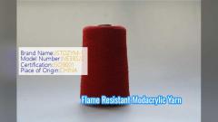 High Performance Modacrylic Yarn Flame Resistant Fabric