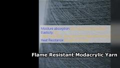 Premium Flame Resistant Modacrylic Yarn for Textiles