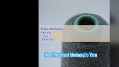 Premium Heat Resistant Modacrylic Yarn for Textiles