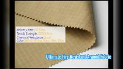 Durable Aramid Fiber Cloth for Industrial Safety Gear