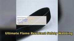 Premium Aramid Webbing for Flame Resistant Safety Gear