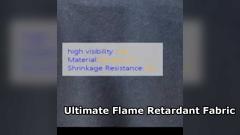 Flame Retardant Modacrylic Fabric Ultimate Safety Textile