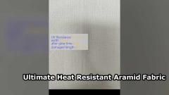 Ultimate Meta Aramid Fabric for High Heat Safety Gear