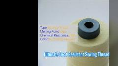 High Strength Fire Resistant Sewing Thread for Safety Gear