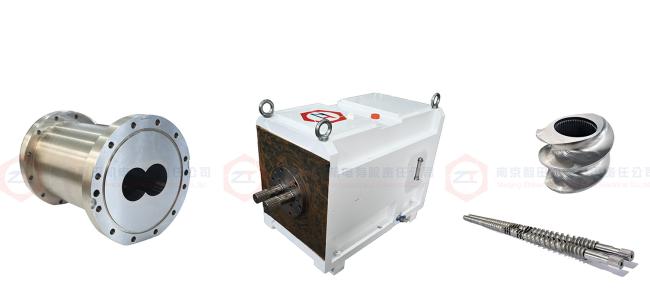 Large capacity Twin Screw Extruder Pet dog Cat Food Fish Feed Making Machine Production Line Fish feed extruder gearbox 