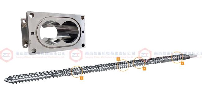 Twin Screw Extruder Components Barrel