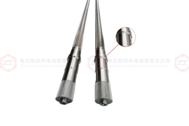 twin screw extruder shaft