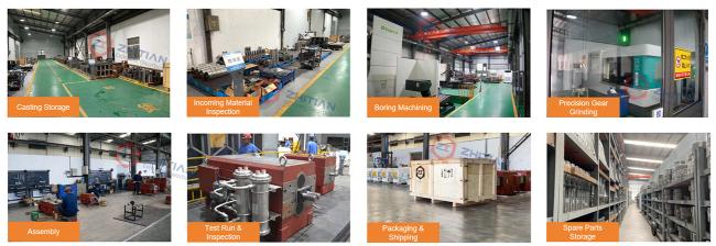 Gearbox for Extruder Manufacturing Process and Functional Work Areas