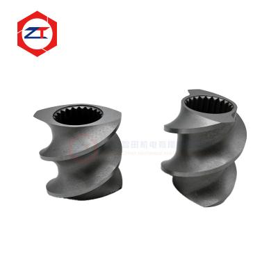 China Cnc Machined Extruder Machine Plastic Extruder Screw Element With Polished Surface Standard Export Packaging for sale