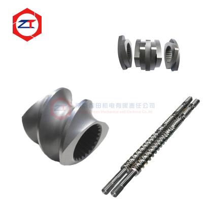 Китай Настраиваемые запчасти для экструдера с двумя винтами для песчаного взрыва / полирования для конкретных требований продается