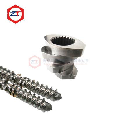 Китай HRC58-62 Твердость Двойной винтовой экструзерные запасные компоненты для постоянного выпуска продается