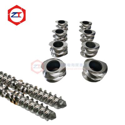 Китай Части экструдера с двойным винтом WR5/6542/1.2379/1.4114/ Твердость никелевого сплава HRC58-62 Песочный взрыв/полировка продается