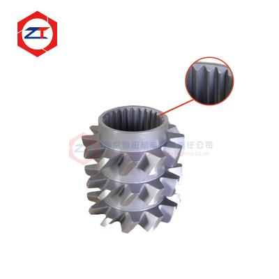 China Customizable Extruder Screw Elements for Coperion Twin Screw Extruder Materials SAM10 / SAM39/ WR5/ WR14/ W6Mo5Cr4V2 for sale