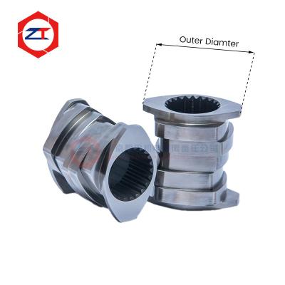 Китай Экструзионные шнековые элементы с четырехголовочным блоком для замешивания для двухшнекового экструдера продается