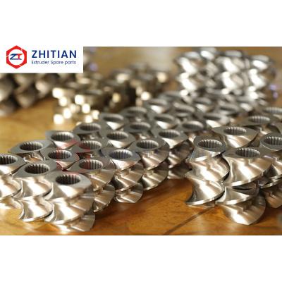 Китай Прочные винтовые элементы экструдера с двойным винтом для линий обработки полимеров и комбинирования продается