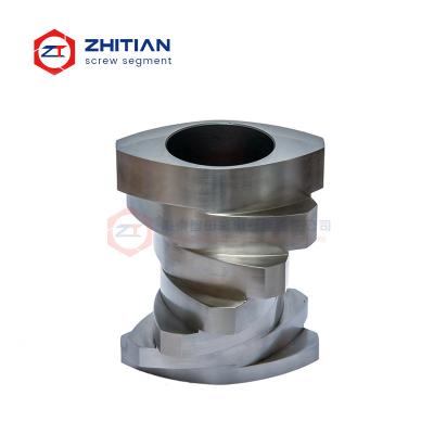 Cina Segmenti per estrusore a doppia vite lavorati CNC HRC 56-69 per masterbatch in vendita