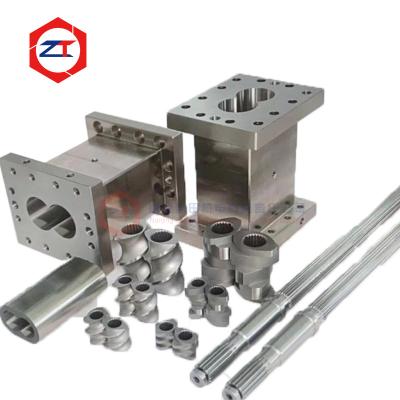 중국 정밀 가공 OEM 교체 나사 요소와 쌍 나사 진압기 부품의 3D 스캔 ISO9001 인증 판매용