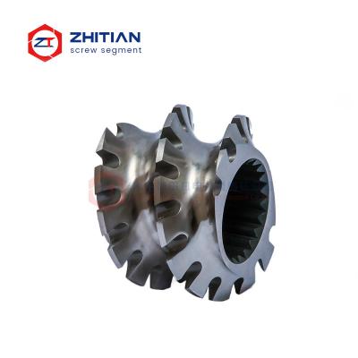 Китай Прочные винтовые элементы экструдера с двойным винтом для линий обработки полимеров и комбинирования продается