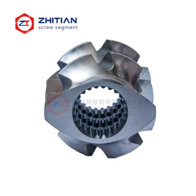 중국 정밀 가공 OEM 교체 나사 요소와 쌍 나사 진압기 부품의 3D 스캔 ISO9001 인증 판매용