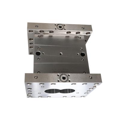 China Tubo de doble husillo resistente a la corrosión con material 38crMoAl 45# para aplicaciones de extrusión de alta precisión en venta