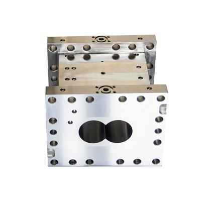 China Barril de doble husillo hecho a medida por OEM con material 45# y diámetro de orificio de 134 mm para extrusión de doble husillo en venta