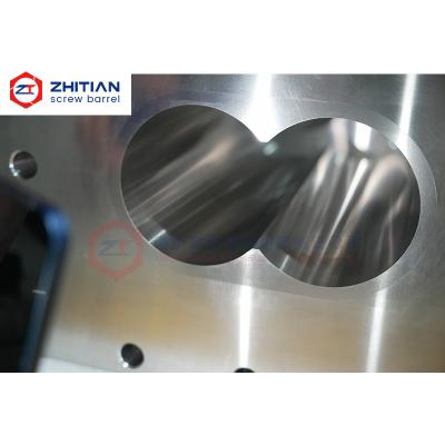 中国 リチウム電池スラリー用精密二軸押出機バレル – 全材料および寸法検査、認定品質管理 販売のため