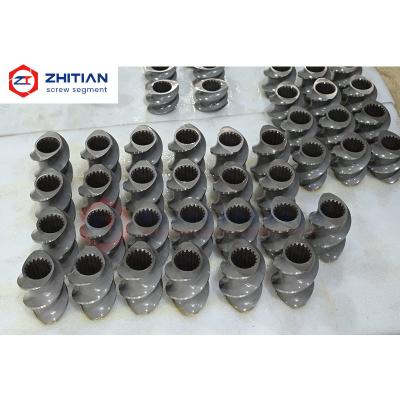 中国 TiCN炭窒化物合金二軸押出機スクリューエレメント、精密CNC機械加工用耐摩耗性と耐食性 販売のため